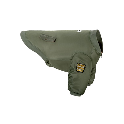 经典尼龙复古宠物狗杜宾飞行夹克