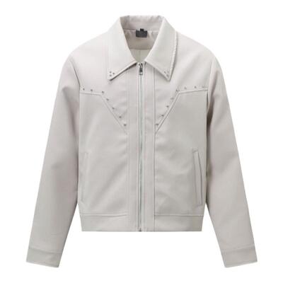 布老哥Blog春季立体铆钉夹克