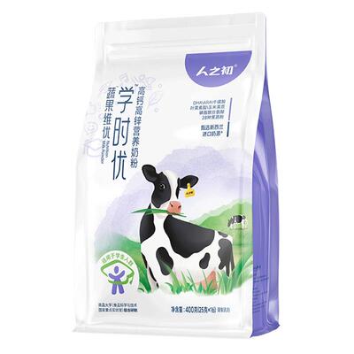 人之初高钙高锌学生奶粉学时优