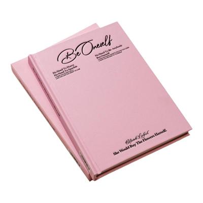 BlankLabel粉色硬壳精装本