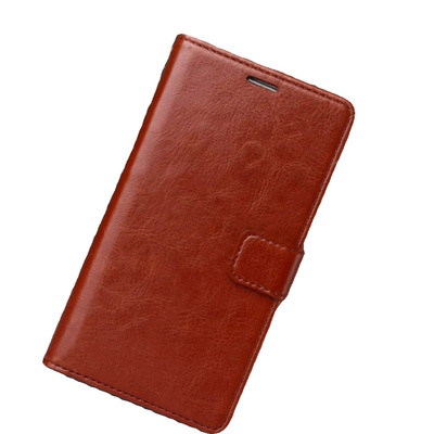 适用红米note5翻盖钱包防摔皮套