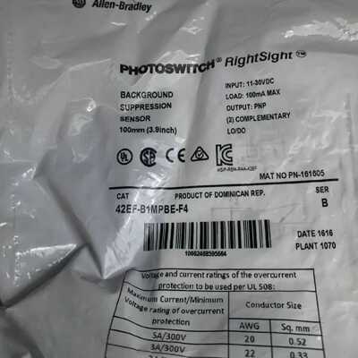 议价AB罗克韦尔传感器42EF-B1MPBE-F4 下单请询价