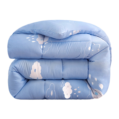 水洗棉加厚冬被四季通用