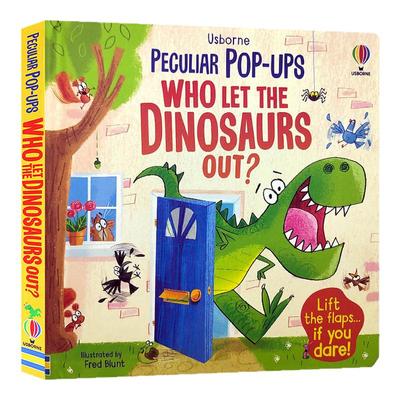 Usborne出品恐龙3D立体书