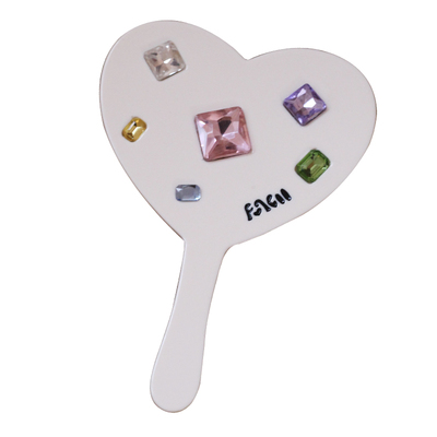 精致迷你钻饰随身补妆小镜子