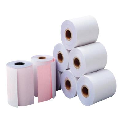 白红收银纸75x60双层两联打印纸