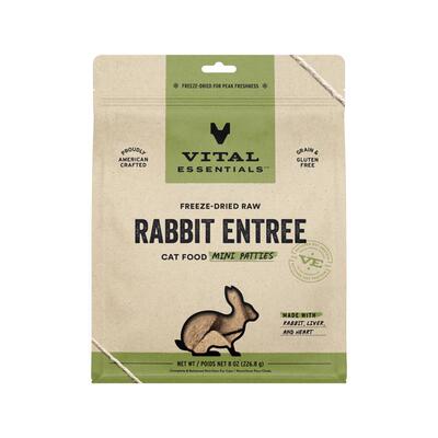 美国VE冻干猫粮 Vital Essentials肉粒肉饼增肥发腮主食冻干