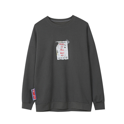 设计师女装新款长袖宽松休闲卫衣