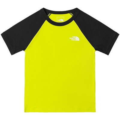 北面儿童凉感防晒速干短袖T恤