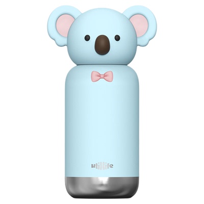 utillife兽乐派保温杯高颜值考拉造型可爱卡通儿童不锈钢水杯礼物