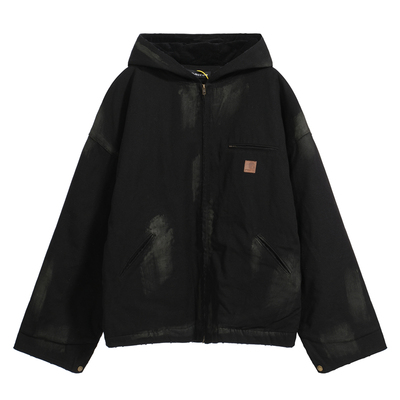 GRAILZ泥染做旧PROJECT夹棉外套