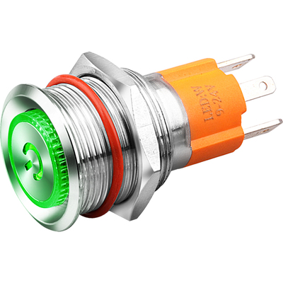 顺丰发货大功率带灯蓝波开关按钮