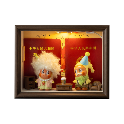 公瑾怦然心动盲盒展示相框