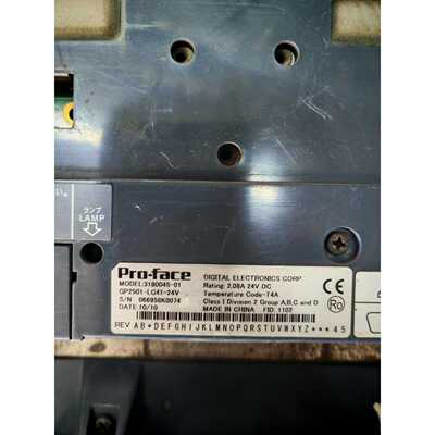 【维修议价】Proface触摸屏GP2501LG4124V议价833