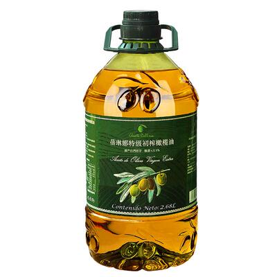 蓓琳娜新货特级初榨橄榄油2.68L