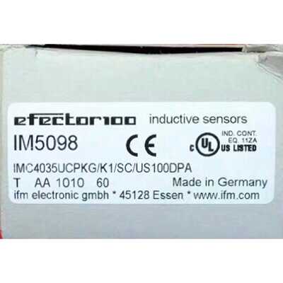 【议价-可维修】IFM/易福门 IM5098 全 接近开关 IMC4035UC 全新/