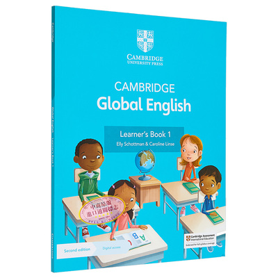 Cambridge Global English Learners Book 1 Primary ESL 剑桥全球英语学习者用书1 小学英语 带数字访问1年 大音
