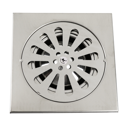 150mm加大不锈钢卫生间直通地漏