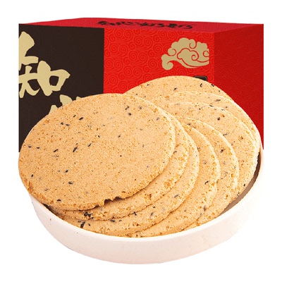 知心奶奶山药芝麻饼干酥脆可口