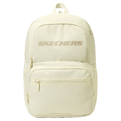 Skechers斯凯奇女男情侣同款大容量双肩包通勤电脑包百搭上学书包