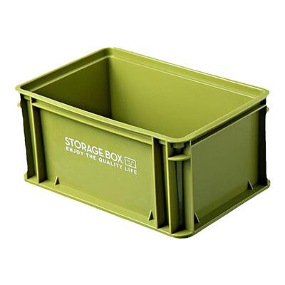 RMAX桌面收纳盒工业风周转箱塑料零食咖啡储物盒宿舍家用整理神器