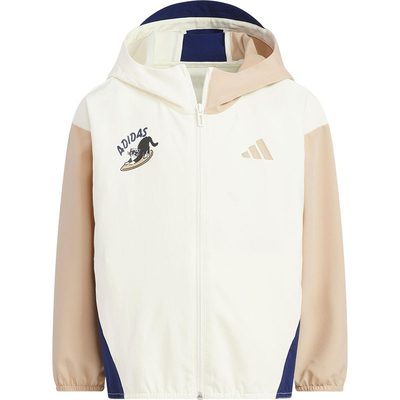 Adidas/阿迪达斯正品LK GFX WV JKT小童宽松日常外套KC2792