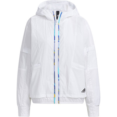 阿迪达斯女子休闲运动梭织夹克