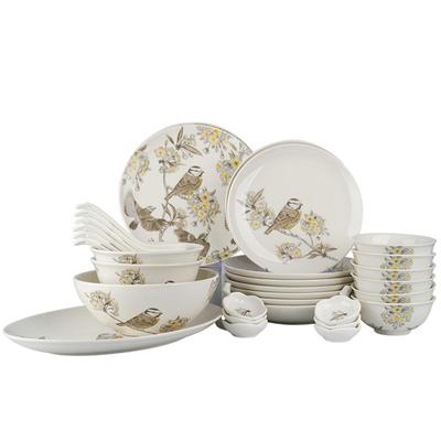 rak六人份新中式餐具套装