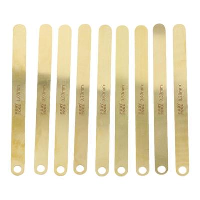 无磁黄铜塞尺feintool测量间隙尺