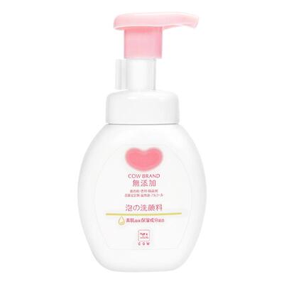 COW/牛乳石硷氨基酸洁面慕斯无香味敏肌温和洗面奶保湿泡沫