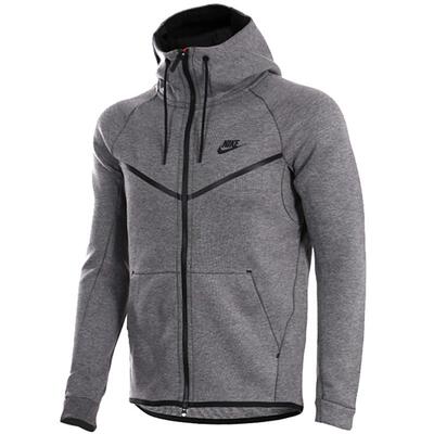 Nike/耐克正品男子舒适运动休闲透气连帽针织夹克外套 805145