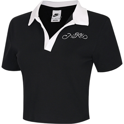 NIKE耐克女子AS W NSW SS POLO 运动休闲短袖T恤IR7565-010