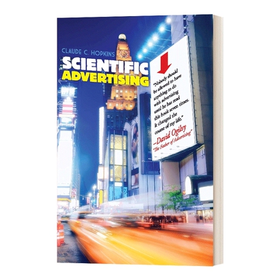 英文原版 Scientific Advertising 科学的广告 克劳德 霍普金斯 Claude Hopkins 英文版 进口英语原版书籍