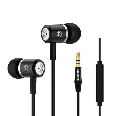 黎碧耳机有线入耳式重低音带麦直播全民k歌通用vivo华为oppo耳机