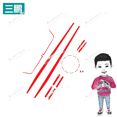 24款长安UNI-V贴纸车身贴装饰