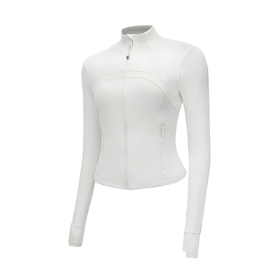Define女士短款夹克 *罗纹 Nulu™ 速干芯吸丨lululemon丨LW3HOBS