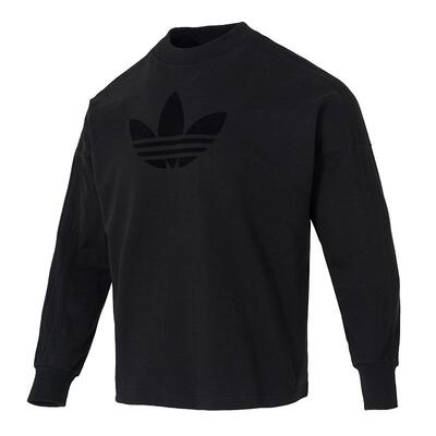 Adidas阿迪达斯三叶草男装2026春季新款运动休闲长袖T恤KD6575