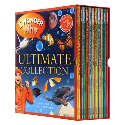 十万个为什么英文原版绘本 I Wonder Why 新版20册儿童百科全书科普读物英语课外训练阅读图画书扫码听音频少儿智力开发