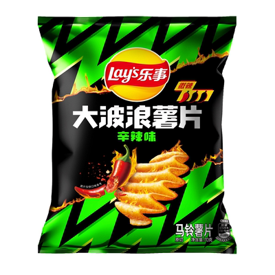 乐事薯片大波浪70g*3袋