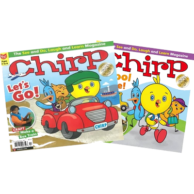 【中图原版】英文芥子园Chirp2021年儿童期刊杂志进口英语书籍3-6岁图书