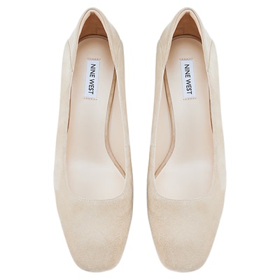 NineWest/玖熙粗跟工作鞋