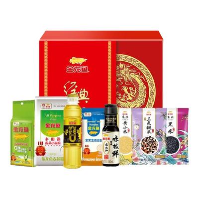 金龙鱼大礼包粮油米面杂粮调味品