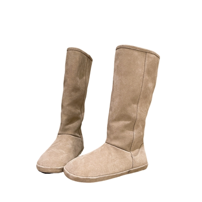 欧洲站雪地棉靴VIVI同款豹纹女鞋