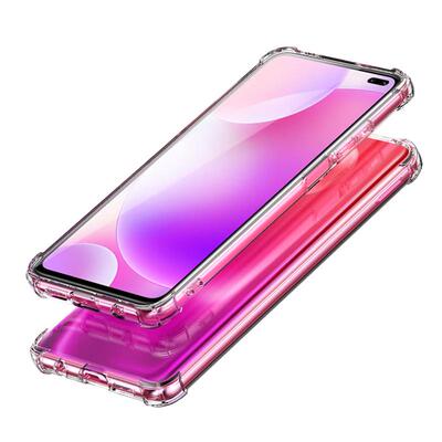 红米K30透明气囊镜头全包手机壳