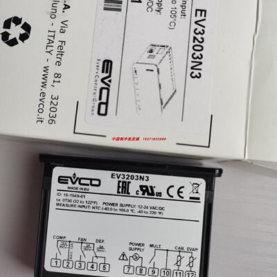 议价EV3X21N7 EVCO美控温控器EV3B22N7制冷控制器EV3B23N7 EVK401
