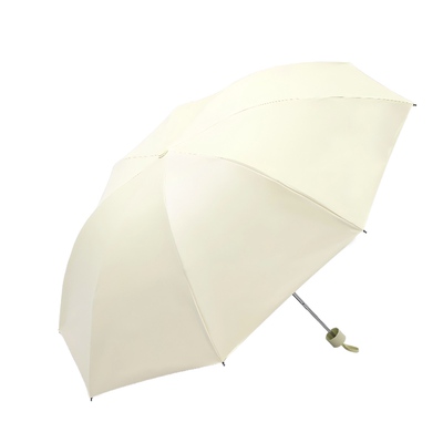 天堂伞8骨三折黑胶防晒太阳伞晴雨伞两用加大加固抗风全钢可印制