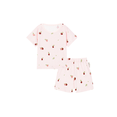 Milkbarn儿童短袖短裤套装