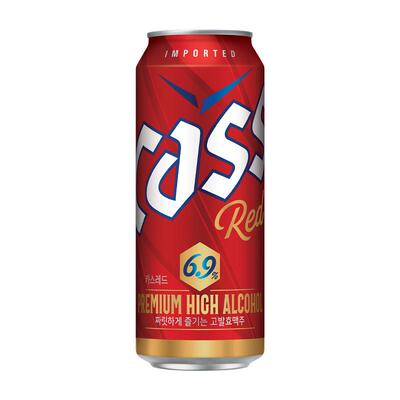 CASS啤酒500ml*24整箱醇爽6.9度