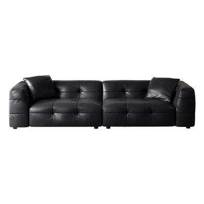 全友家居头层牛皮纳帕皮皮沙发