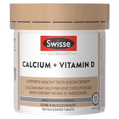 swisse钙片+维生素D中老年人正品